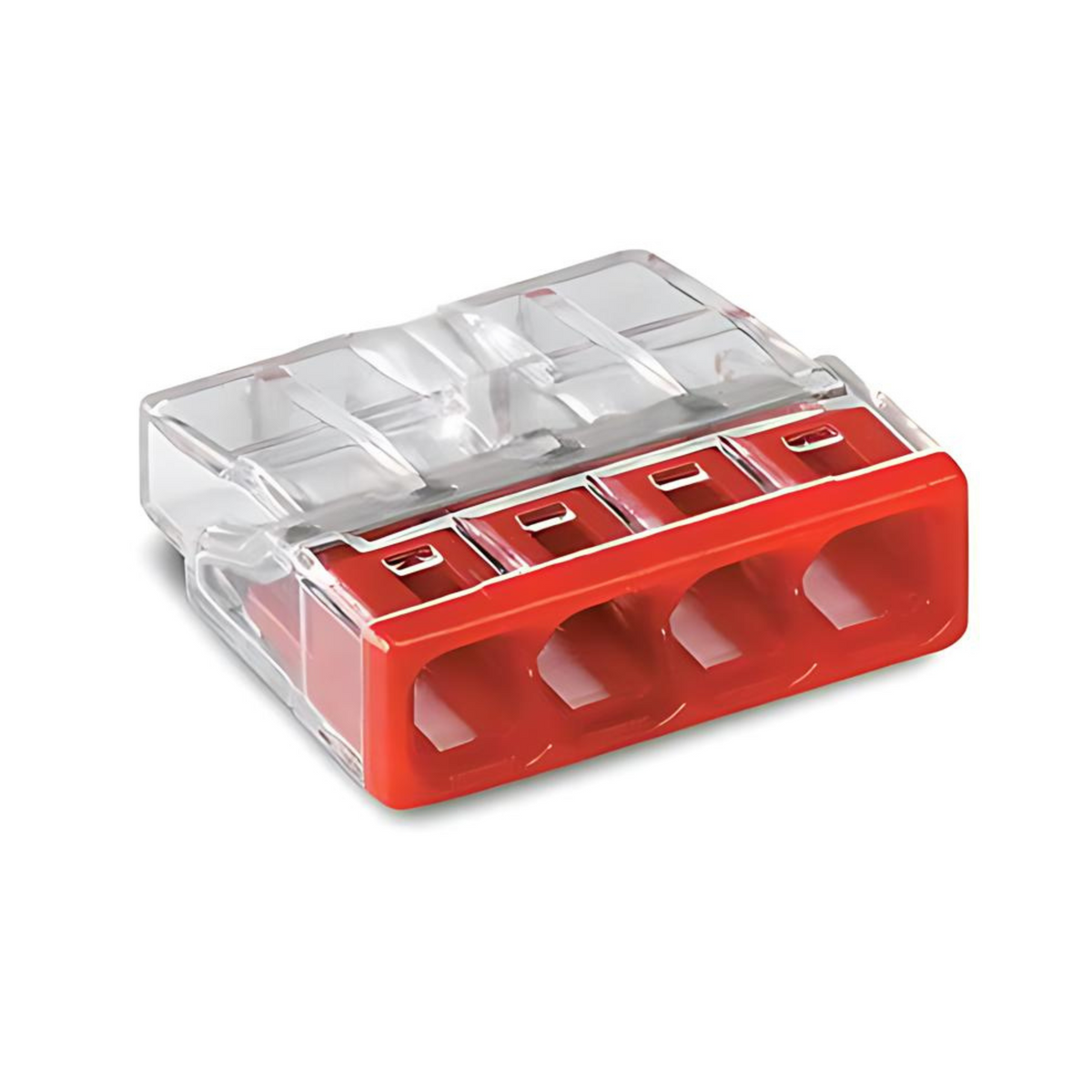 Wago 2273-204 - Compact 4-Port Pushwire Terminal — Connector Warehouse