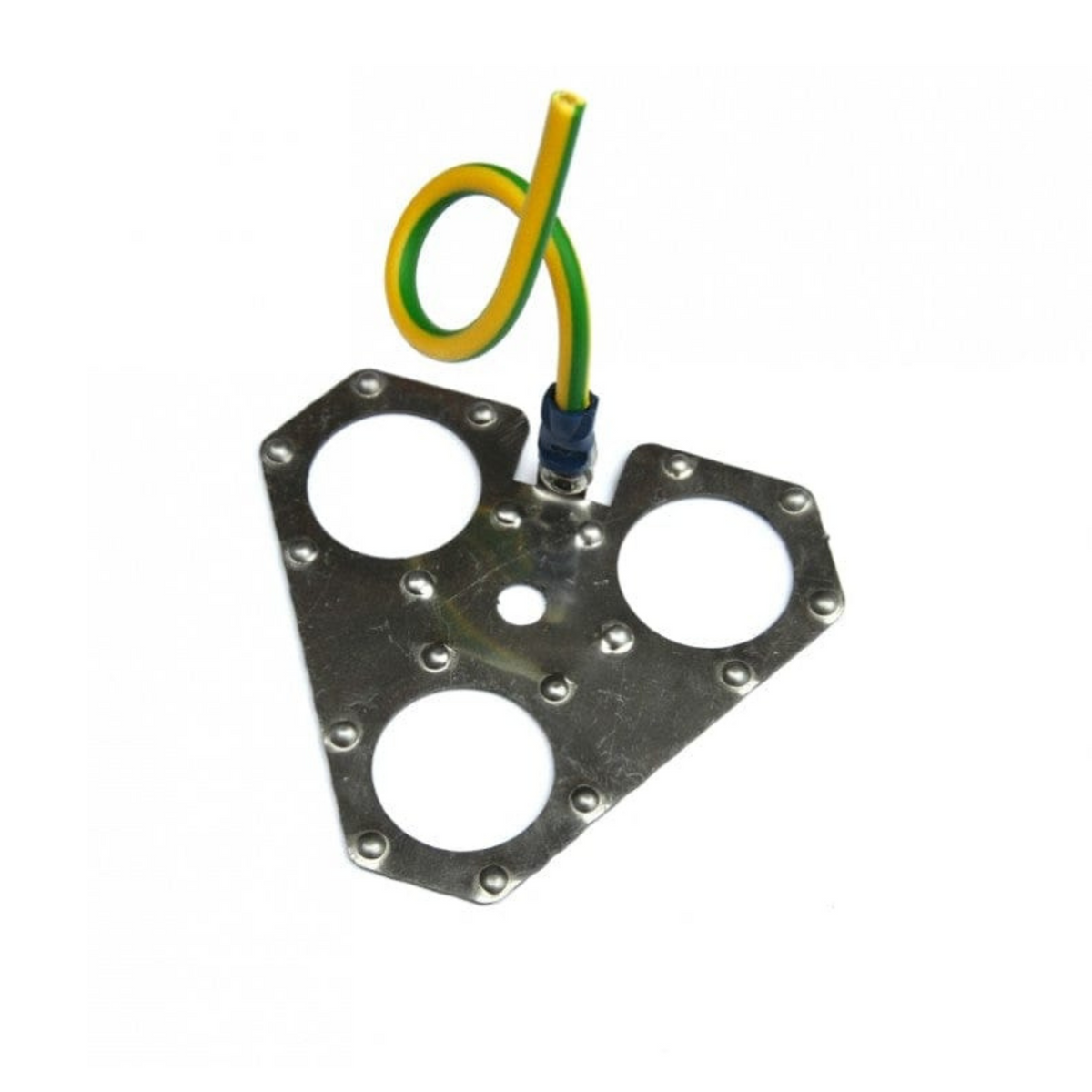 Connexbox Capsule Lid Steel Earth Bonding Plate for 20mm Glands ...